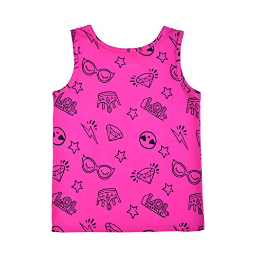 MGA Girl's 3-Pack LOL Surprise Graphic Tank Tops - Black and Pink ...