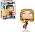 Amazon.com: POP! Funko Captain Marvel - Glow in The Dark - Collector ...