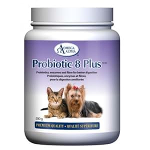 Omega Alpha Probiotic 8 Plus 500g: Amazon.ca: Pet Supplies