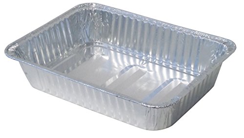 Amazon.com: Durable Packaging Disposable Aluminum Rectangular Roasting ...