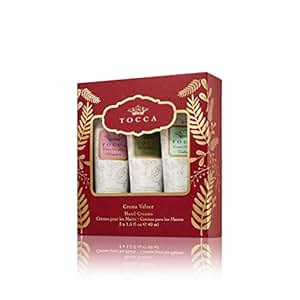 Amazon.com : Tocca Holiday Crema Veloce Hand Cream Set - 3 x 1.5 oz ...