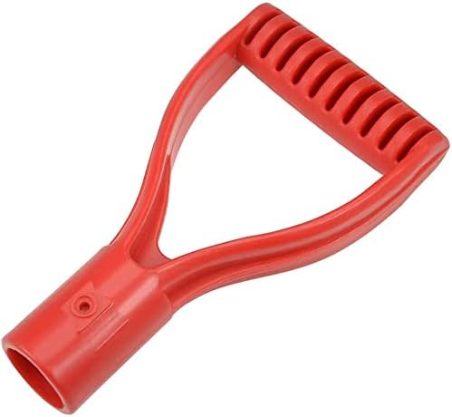 WMidNem Shovel D Grip Handle, 30mm Inner Dia PVC for Digging Raking ...