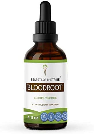 Amazon.com: Bloodroot Tincture Alcohol Extract, Responsibly farmed ...