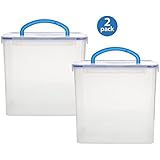 Amazon.com: Stainless Steel 101oz(3L)Rectangular Seal Kimchi Food ...