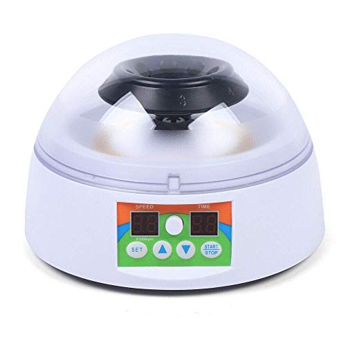 Electric Lab Benchtop Centrifuge Machine Lab Medical Practice Centrifuges with 1-99min Timer and ...
