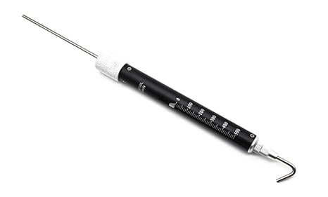 BAOSHISHAN Spring Push Pull Force Gauge Tension Gauge (G) (TK-500G=0 ...