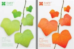 Amazon.com : LSW Set of 120 Leaf-it! Leaf Sticky Notes [2 Sheets of 60 ...
