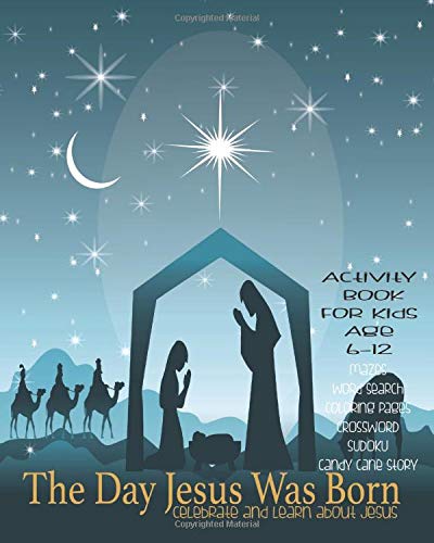 The Day Jesus Was Born: Celebrate And Learn About Jesus, Activity Book ...