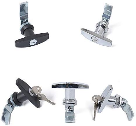 MASO 2x T-Handle Door Lock Latch Truck Cap Camper TrailerCabinet T ...