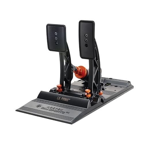 ASETEK SimSports La Prima™ Load Cell Sim Racing Pedals | Adjustable and ...