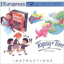 EUROPRESS 3 CD-ROM MULTI-PACK.(TOPSY & TIM,HUNCHBACK OF NOTRE DAME,FUN ...