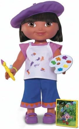 Amazon.com: Dora the Explorer: Dress-Up Adventure - Artist Outfit: Toys ...