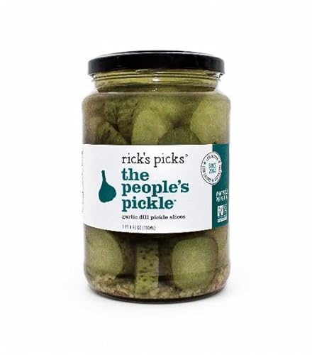 Rick's Picks the People's Pickle – Garlic-Dill Pickle Slices, non-GMO ...