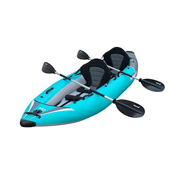 Driftsun Rover Inflatable 2 Person Kayaks for Adults - Two Person ...