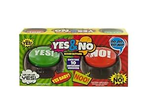 Amazon.com: Talking Yes & No Buzzer Buttons - Pack of 2: Home Improvement