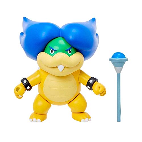 Super Mario 4" Ludwig Von Koopa Articulated Figure with Magic Wand Accessory for sale | Las ...
