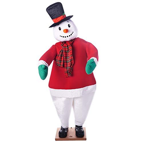 Amazon.com : Gemmy 6.2 FT Tall Life-Size Dancing Snowman : Garden & Outdoor
