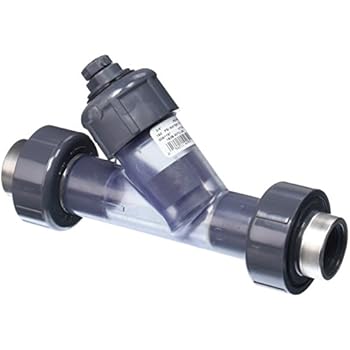 Spears 163B-007CLSR PVC Schedule 80 Clear Y-Check Valves - Industrial ...