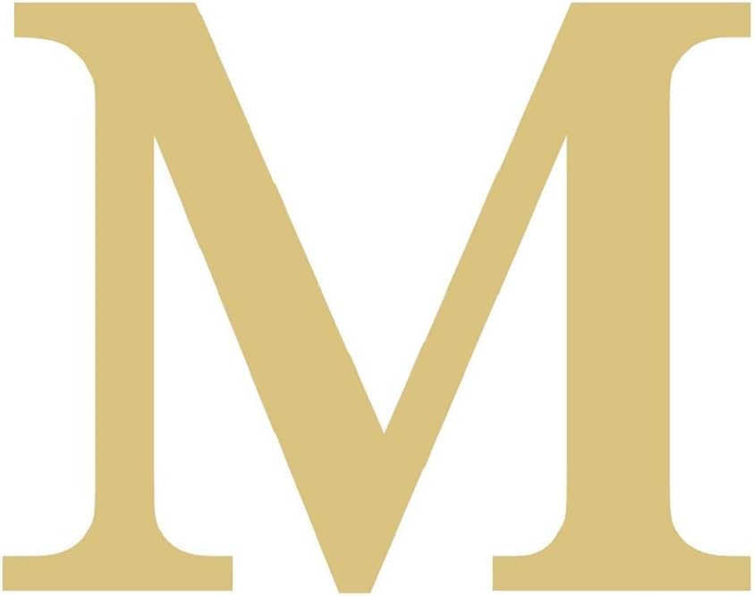 Amazon.com: MU Letter Greek Font Cutout College Sorority Fraternity ...