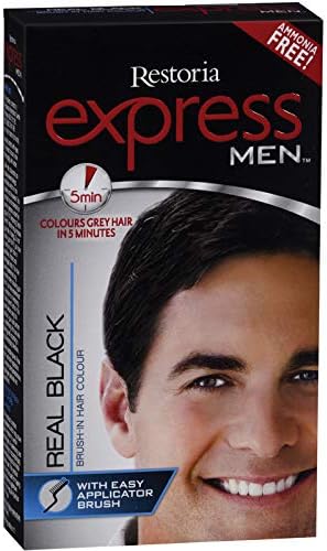 Restoria Express Men's 5-Minute Brush-in Hair Colour price in Saudi ...