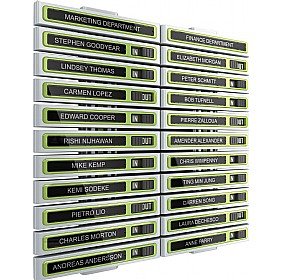 Showpoint In-Out Board - For 20 People: Amazon.co.uk: Office Products