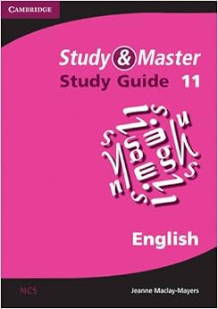 Study and Master English Study Guide Grade 11: Buy Online at Best Price ...