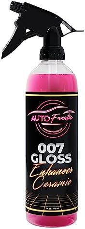 AUTO FANATIC 007 Car Gloss Enhancer Ceramic - Water Beading Hydrophobic ...