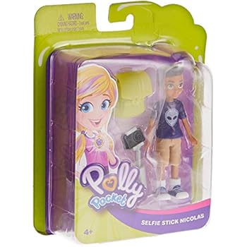 Amazon.com: Polly Pocket Active Pose Doll, Nicholas: Toys & Games