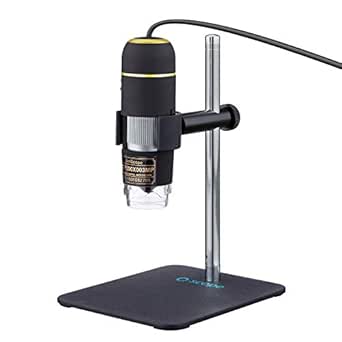 Amazon.com: AmScope 200X USB Digital Handheld Microscope with Built-in ...