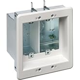 iMBAPrice DVFR3W-1 (3-Gang) Recessed Electrical Outlet Mounting Box w ...
