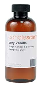 Amazon.com: CandleScience Candle Scent Very Vanilla 4oz.
