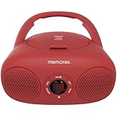 Amazon.com: Memorex AM/FM Top Loading CD Player | Portable Stereo with ...