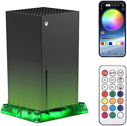 LED Light Stand for Xbox Series X S Console, 12 Colors 300 Effects LED ...