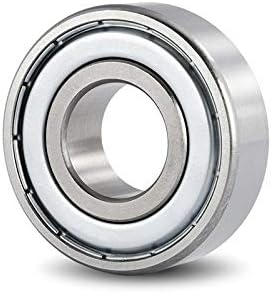 Amazon.com: no logo Bearings 6204ZZ Deep Groove Ball Bearing ABEC-3 (2 ...