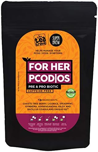 The Tea Trove Superbrew For Her PCOD PCOS tea, a Probiotic pcod ...