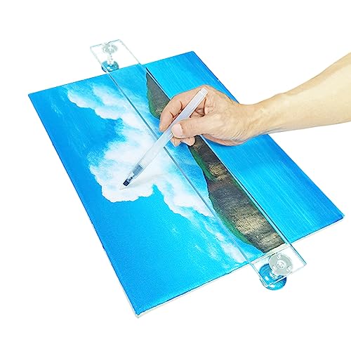 Generic Artist Leaning Bridge, Clear Acrylic Wrist Leaning Bridge for ...