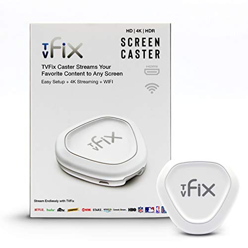 TVFix Wireless TV Caster - Mirror Screen to TV | Mirror TV Screen 4K ...
