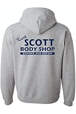 Keith Scott Body Shop Hoodie Sweatshirt OTH One Tree Hill (Extra Large ...