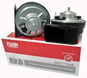 Fiamm Original Dual Horn 12V Trumpet Horn w/Relay 2 Terminal AM80S Made ...