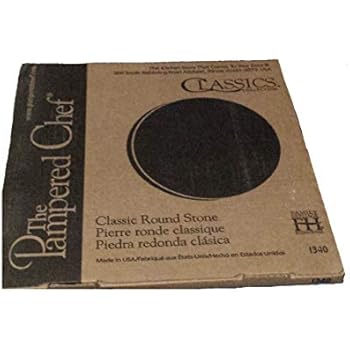 Amazon.com: Pampered Chef Classic Round Stone: Pizza Stones: Kitchen ...