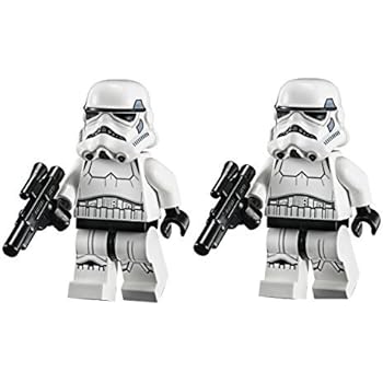 Amazon.com: LEGO Star Wars Minifigure - Stormtrooper with Blaster Gun ...