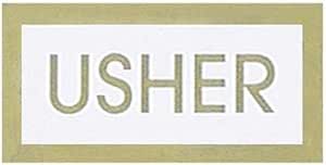 Amazon.com : Usher Badge Pack of 24 : Identification Badges : Office ...