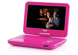 Bush 10" Portable DVD Player - Pink: Amazon.co.uk: Electronics