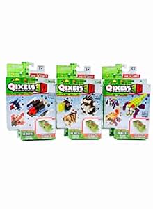 Amazon.com: Qixels 3D Refill Bundle Includes 3 packs - Alien Strikes ...