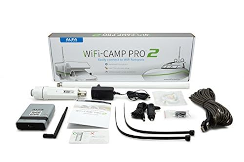 Alfa WiFi Camp Pro 2 Long Range WiFi Repeater RV kit R36A/Tube-(U) N ...