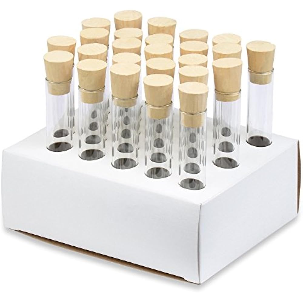 16x100mm Test Tubes With Cork Stoppers And Cardboard Rack Borosilicate 16x100mm-test-tubes-with-cork-stoppers-and-cardboard-rack-borosilicate