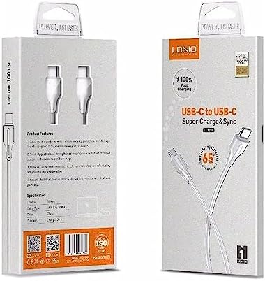 LDNIO LC121C 65w Fast Charging Type-C Cable, 1m price in Egypt | Amazon ...