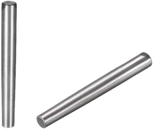 sourcing map 10 Stück Kegelstift 1:50 GB117 40mm Länge 4mm x 4.8mm ...