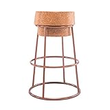 Cork-Shaped Stool Made from Genuine Wine Corks