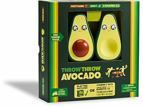 Throw Throw Avocado by Exploding Kittens - A Dodgeball Card Game Sequel ...